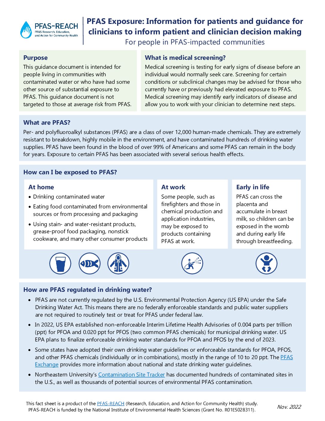 Medical Screening Guidance – for people in PFAS-impacted communities ...